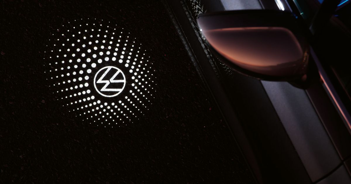 Licht­projektion & Umgebungs­beleuchtung | VW Fahrzeugbeleuchtung