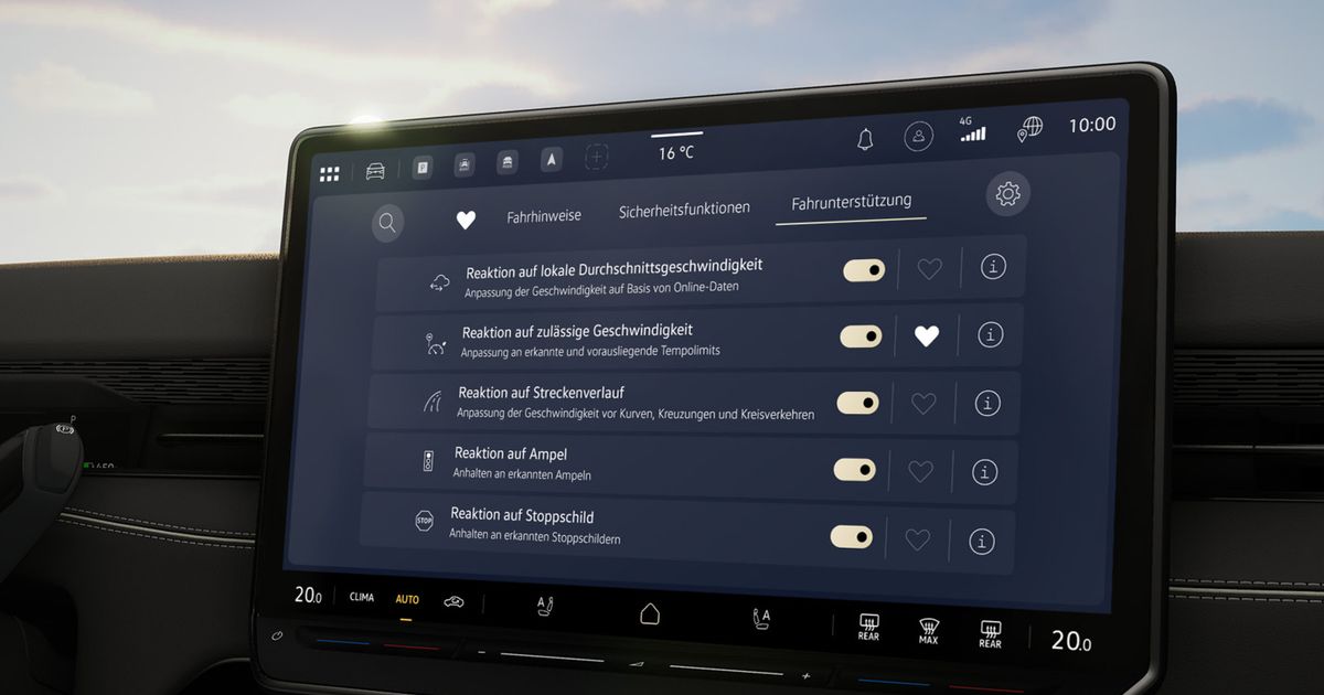 Connected Travel Assist | ID. Software 6.0