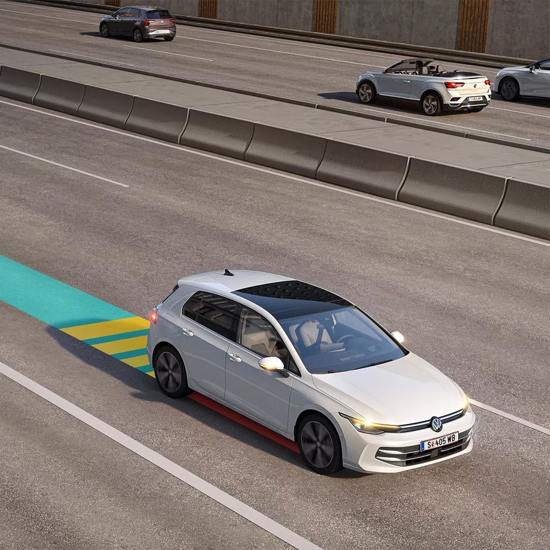 Der neue VW Golf | Dynamischer Fernlichtassistent „Dynamic Light Assist“