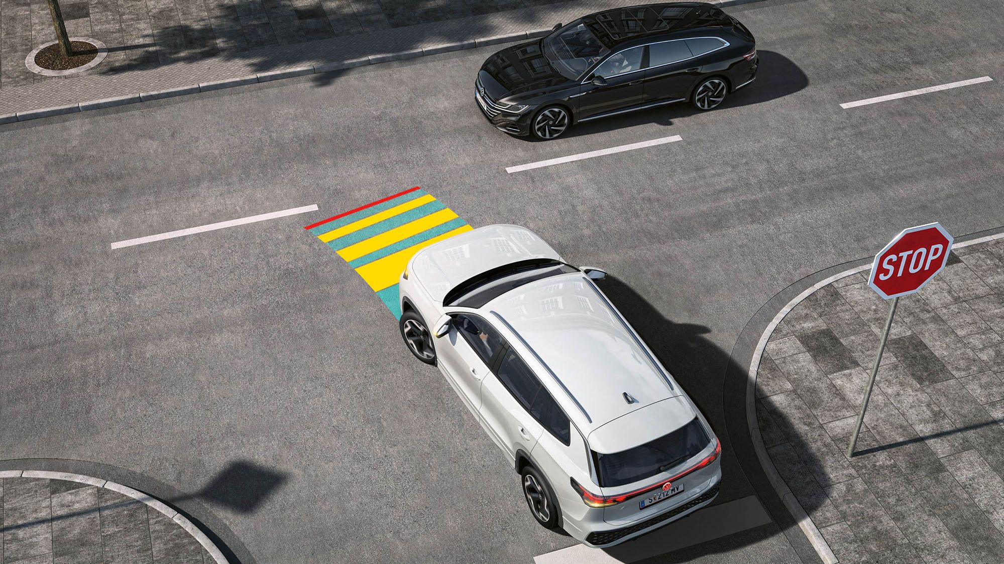 Der neue VW Tayron | Assistenzsystem | Volkswagen Österreich