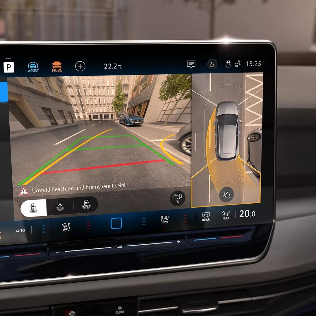 Der neue VW Golf GTE | Spurhalteassistent „Lane Assist“ und ...