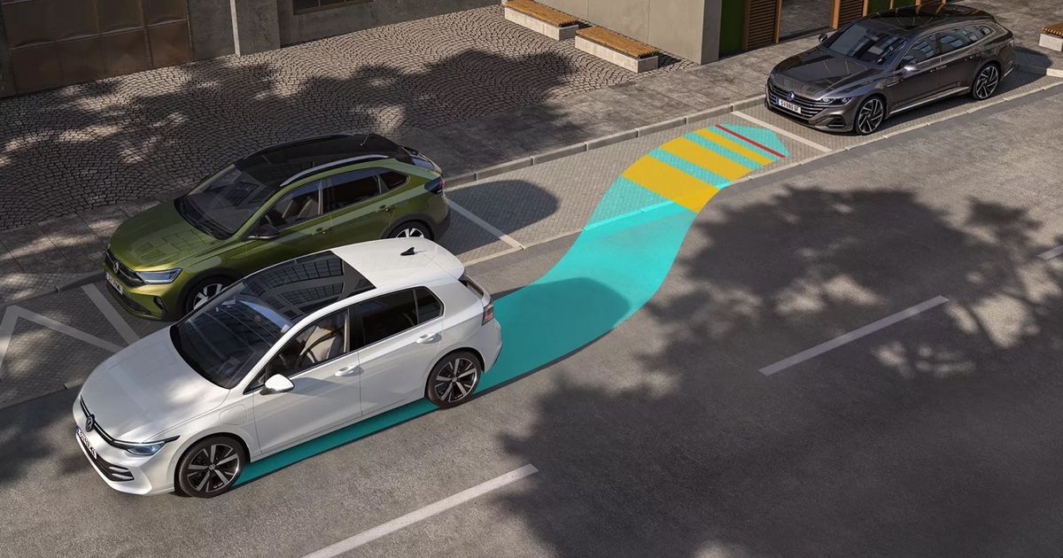 Der VW Golf GTI | Parkassistenten: Park Assit, Area View & Co.