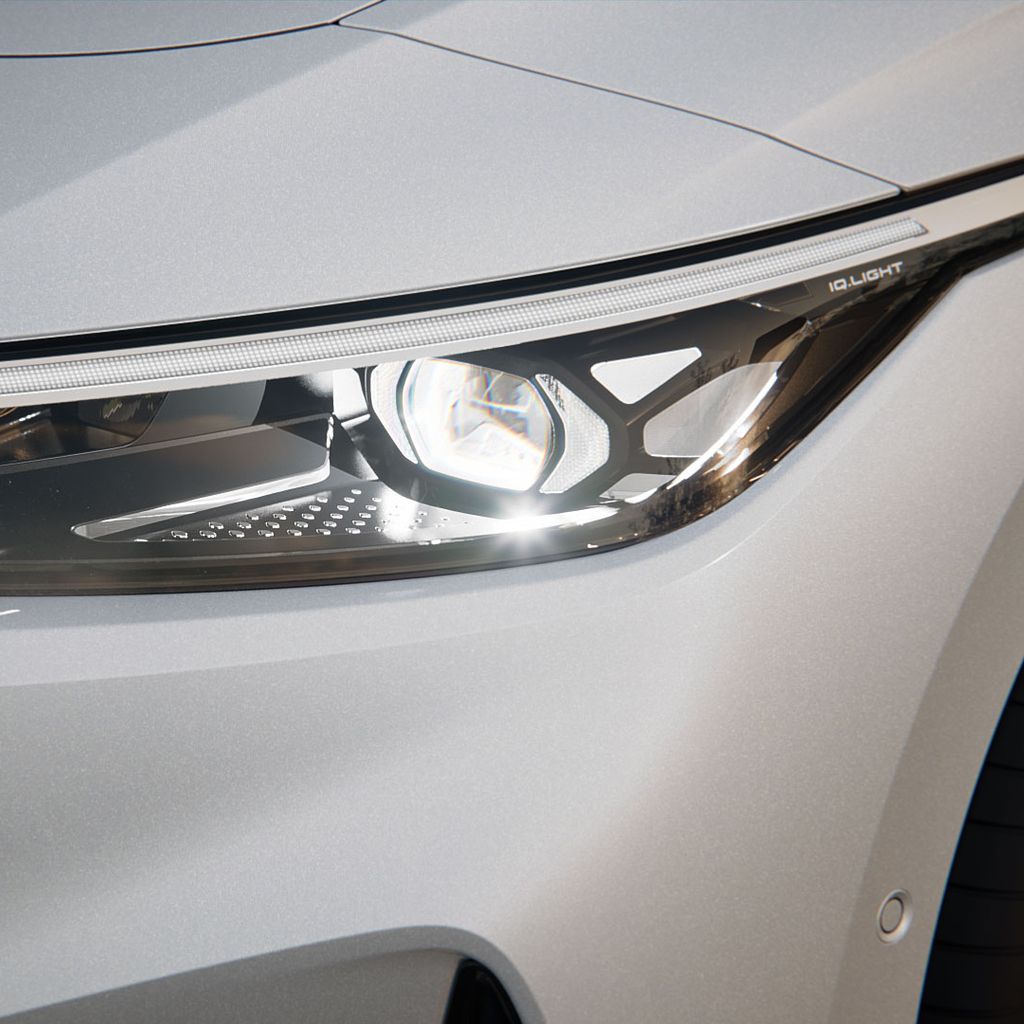 Der VW ID.7 | IQ.LIGHT LED-Matrix-Scheinwerfer | Volkswagen Österreich